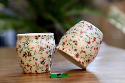 Bright Shop Pack of 2 Ceramic Ceramic Kulhad, Kullhad Coffee & Tea Cup ...