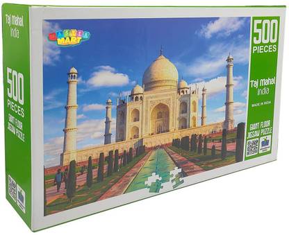 Mastermart Taj Mahal Giant Floor Jigsaw Puzzle for Kids - Taj Mahal ...