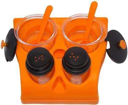 Montreal ®Pickle Set with Stand for Kitchen Salt/Pepper/Aachar/Pickle ...