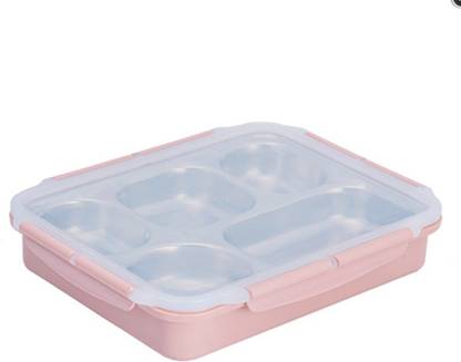 Flipkart.com | Sister 5 Compartments Lunch Box Stainless Steel Leak ...