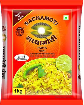 SACHAMOTI SAAMOTI_POHA Yellow Poha (Medium Grain, Raw) Price in India ...