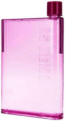 Gambit A5 Size Transparent Notebook Shape Plastic Water Bottle/ Ultra ...