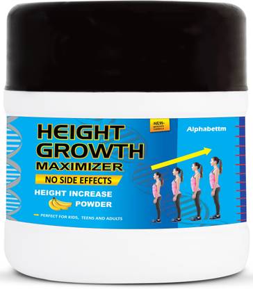 Alphabettm HEIGHT GROWTH MAXIMIZER - HEIGHT INCREASE POWDER - BANANA ...