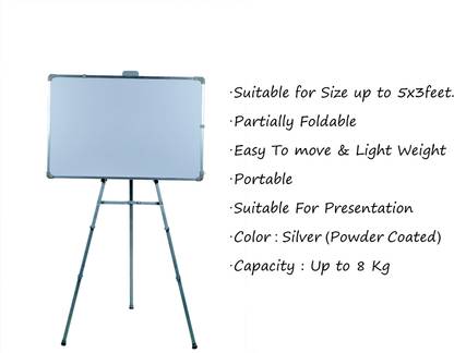 Eduway portable whiteboard, noticeboard, bulletin board stand Stand ...