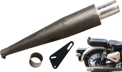 WORDZ Wild Boar / Wildboar Glasswool Exhaust silencer Royal Enfield 350 ...