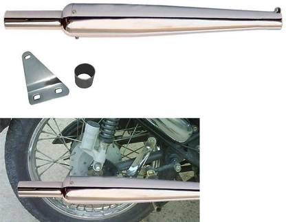 WORDZ Goldstar / Gold Star Glasswool Exhaust silencer Royal Enfield ...