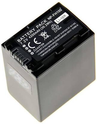 Digicare FH100 (7.2v 4200mAh), NP-FH100 Rechargeable Li-ion Battery for Sony HandyCam DCR-DVD850 ...