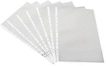 Flipkart.com | Bright hub Plastic Transparent Document Sleeves ...