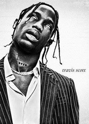 Poster Travis Scott Poster 12 x 18-INCH Paper Print - Art & Paintings ...