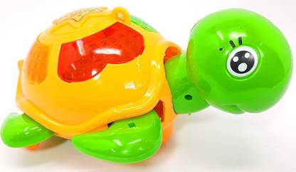 TEMSON Musical Toy for Kids Happy Turtle Bump and Go Dancing Toy ...