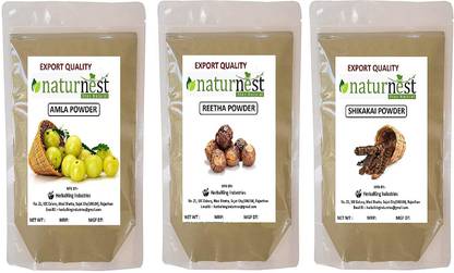 NatureNest amla reetha shikakai powder - Price in India, Buy NatureNest amla reetha shikakai ...