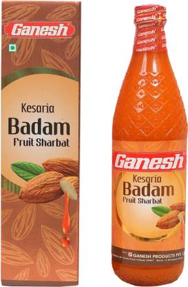 Ganesh Badam Sharbat 700ml almond Price in India - Buy Ganesh Badam ...