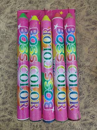 Nupremo LARGE 5 MULTI COLOR SMOKE FOG Holi Color for Party Holi Color ...