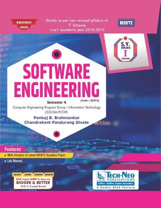 Software Engineering ( Sem 4 Computer MSBTE Diploma ): Buy Software Engineering ( Sem 4 Computer ...