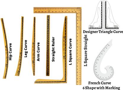 Upyukat Tailoring scales/ curves/ Fashion Designing Scale/ Fashion ...