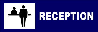 ZEDEF RECEPTION Emergency Sign Price in India - Buy ZEDEF RECEPTION ...