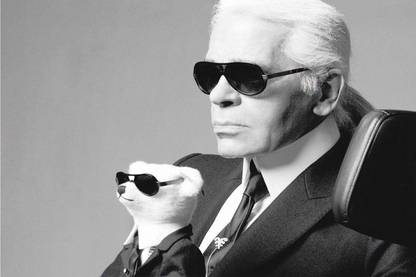 Celebrity Wall Poster|Karl Lagerfeld Poster|Celeb Poster For Theatre ...
