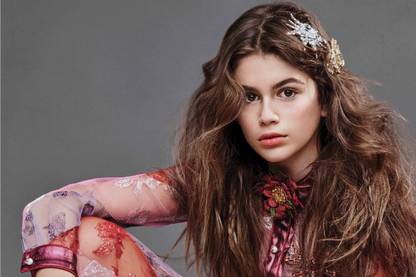 International Model Poster|Kaia Jordan Gerber Poster|Poster For ...