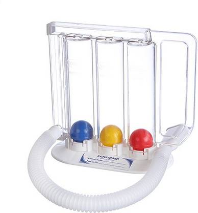 POLYMED Spirometer for Breathing Exercise | Respirometer | Lung ...