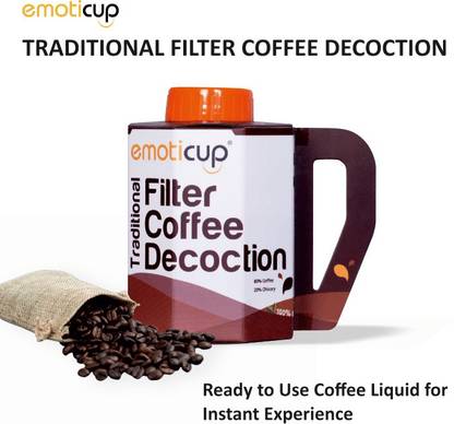 emoticup Traditional Filter Coffee Decoction Filter Coffee Price in ...