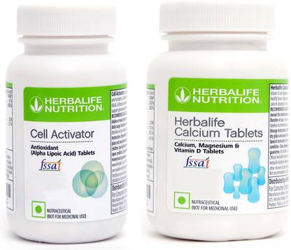 Herbalife Nutrition Calcium & Vitamin D Tab + Cell Activator Price in ...