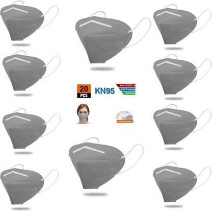 Rizzly MSK-Grey-KN95-(20 PC) Surgical Mask Price in India - Buy Rizzly MSK-Grey-KN95-(20 PC ...
