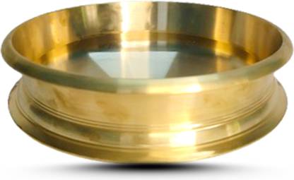 Zilpin Healthy Cooking Uruli Bronze/Kansa (14 Inch) Polished Utensils ...