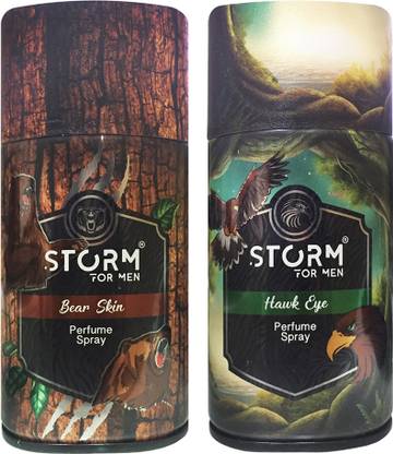 Storm Beard Skin and Hawk Eye Long Lasting Perfume Body Spray - For Men ...