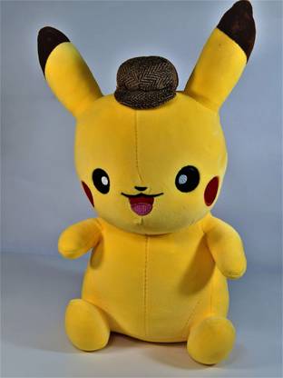 Teddy Daddy Detective Pikachu Soft Toy - 1 Single Piece - 30 cm ...