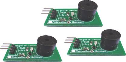 ScienceLab Technosolutions Set of 03 - [ Piezoelectric Buzzer Modules ...