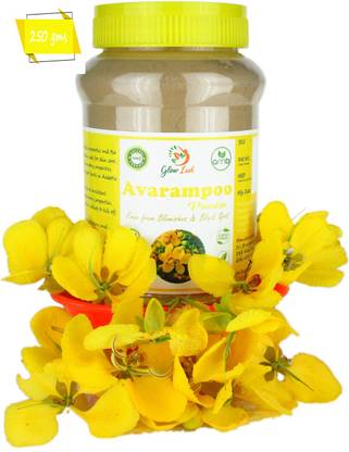 Glow Lush Organic Pure Avarampoo Powder (250gm) - Price in India, Buy ...