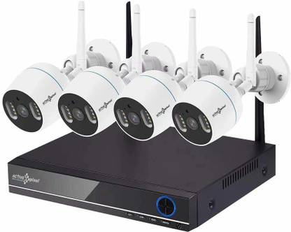 active pixel 3Mega Pixel AUTO-Pair Wireless System 4 Channel HD NVR kit ...