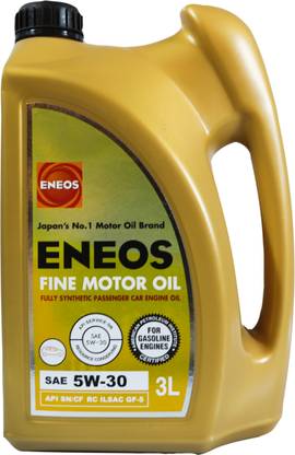 ENEOS 5W-30 ENEOS FINE MOTOR OIL,API SN/RC ILSAC GF-5 FULLY SYNTHETIC ...
