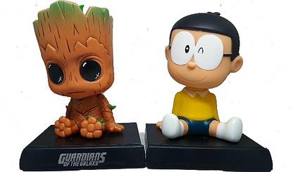 Daiyamondo Gurdian Of Galaxy Groot With Japanese cartoon Nobita Big ...