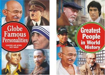 GREAT PERSONALITIES OF ALL TIME (SET OF 2 BOOKS) Globe Famous People ...