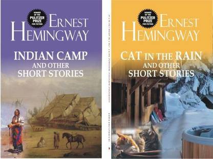 ERNEST HEMINGWAY SHORT STORIES (SET OF 2 BOOKS) Indian Camp and Cat in ...