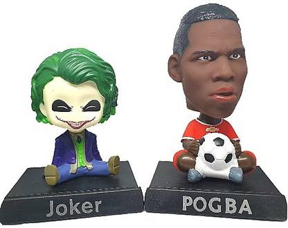 Daiyamondo Blue Joker With Football player Pogba Big Size Bobble Head ...