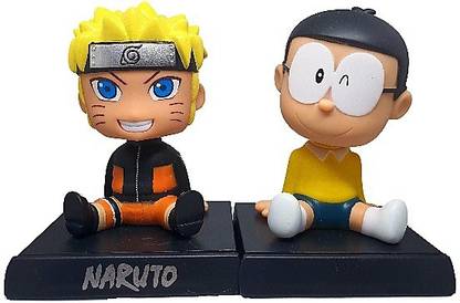 Daiyamondo Japanese Character Naruto With Japanese Cartoon Nobita Big Size Bobble Head - Action ...
