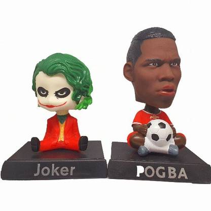 Daiyamondo Red joker With Football player Pogba Big Size Bobble Head ...