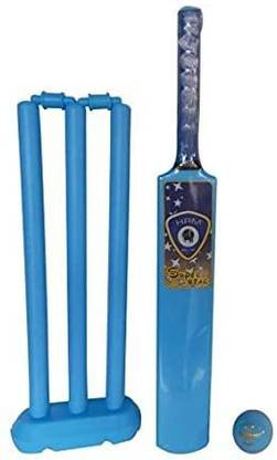 HRM HI Blaster Series | Plastic Cricket Bat with Wicket and 1 Wind Ball ...