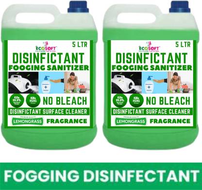 ECOSOFT AYURVEDA Disinfectant Fogging Sanitizer Liquid Solution 5 Litre ...