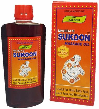 MAHIDA Sukoon Massage Oil - 100ml Price in India - Buy MAHIDA Sukoon ...