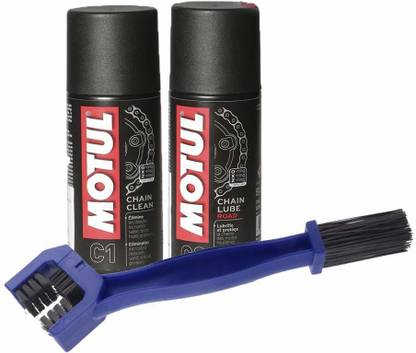 MOTUL Combo Of Chain Cleaner Brush With Chain Cleaner C1 (150 ml ...