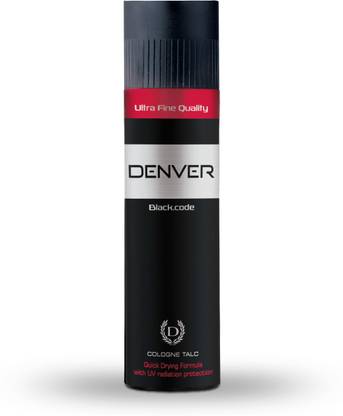 DENVER Black Code Cologne Talc - Price in India, Buy DENVER Black Code ...