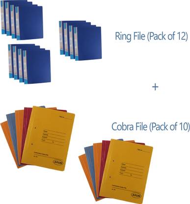 Flipkart.com | Msquare Supplies Plastic Ring Binder, Cardboard File ...