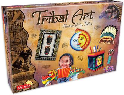 srm toys Srm Tribal Art And Craft DIY Kit - Srm Tribal Art And Craft ...