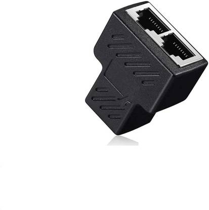 BIGGEAR (Pack of 1) RJ45 Y Splitter Connector T Adapter RJ45 1 Female ...