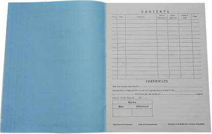 chandras Blue book A4 Notebook Ruled 40 Pages Price in India - Buy ...