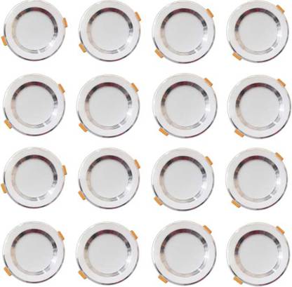 FLIPS FLIPSLIGHT 7-watt LED Ceiling Down Light (white) Pack of 16 ...