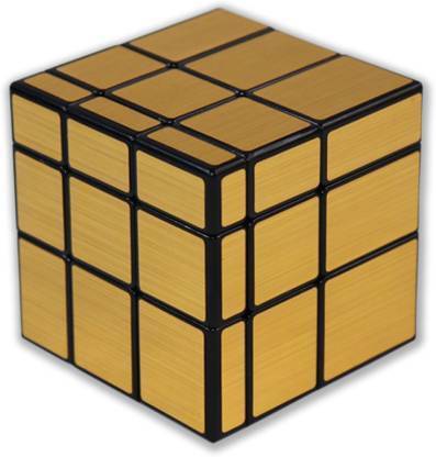 VRUX QiYi High-Stability 3x3x3 Mirror Magic Rubic Cube - Gold - QiYi ...